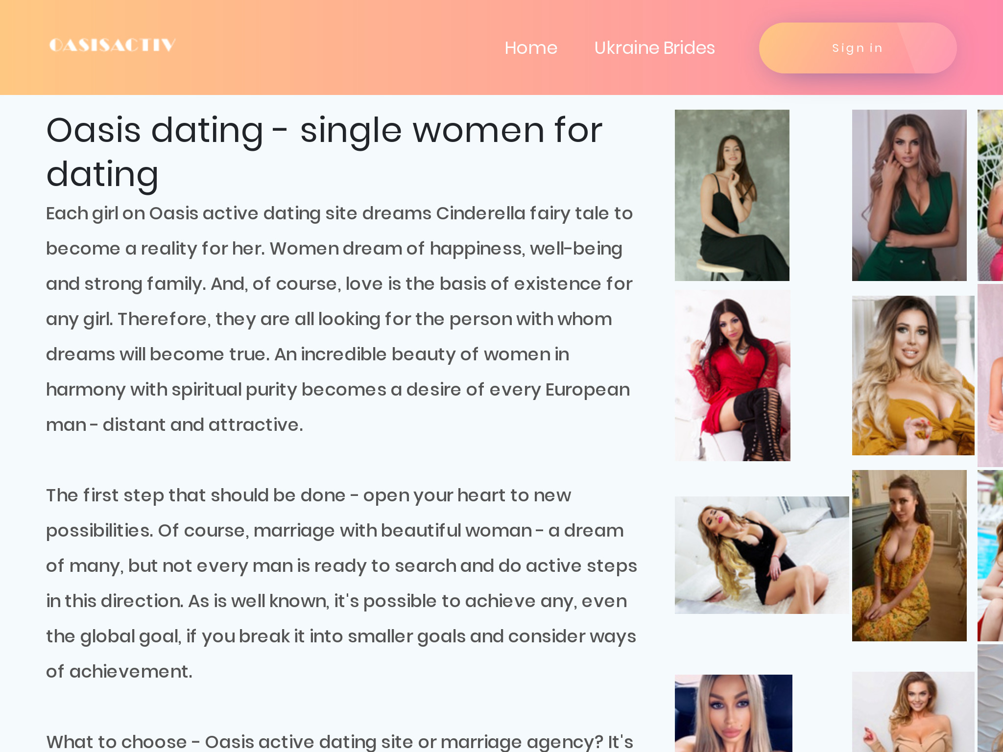 Online Dating with OasisActive: The Pros and Cons - hookupinsiders.com